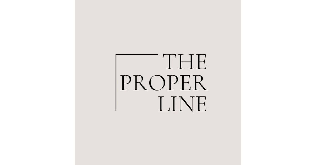The Proper Line – The Proper Line